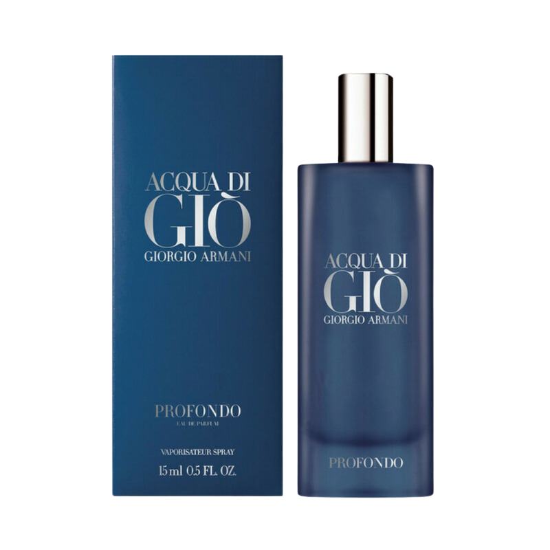 Giorgio Armani Acqua Di Gio Profondo EDP 15ML Travel Spray – The Parent ...