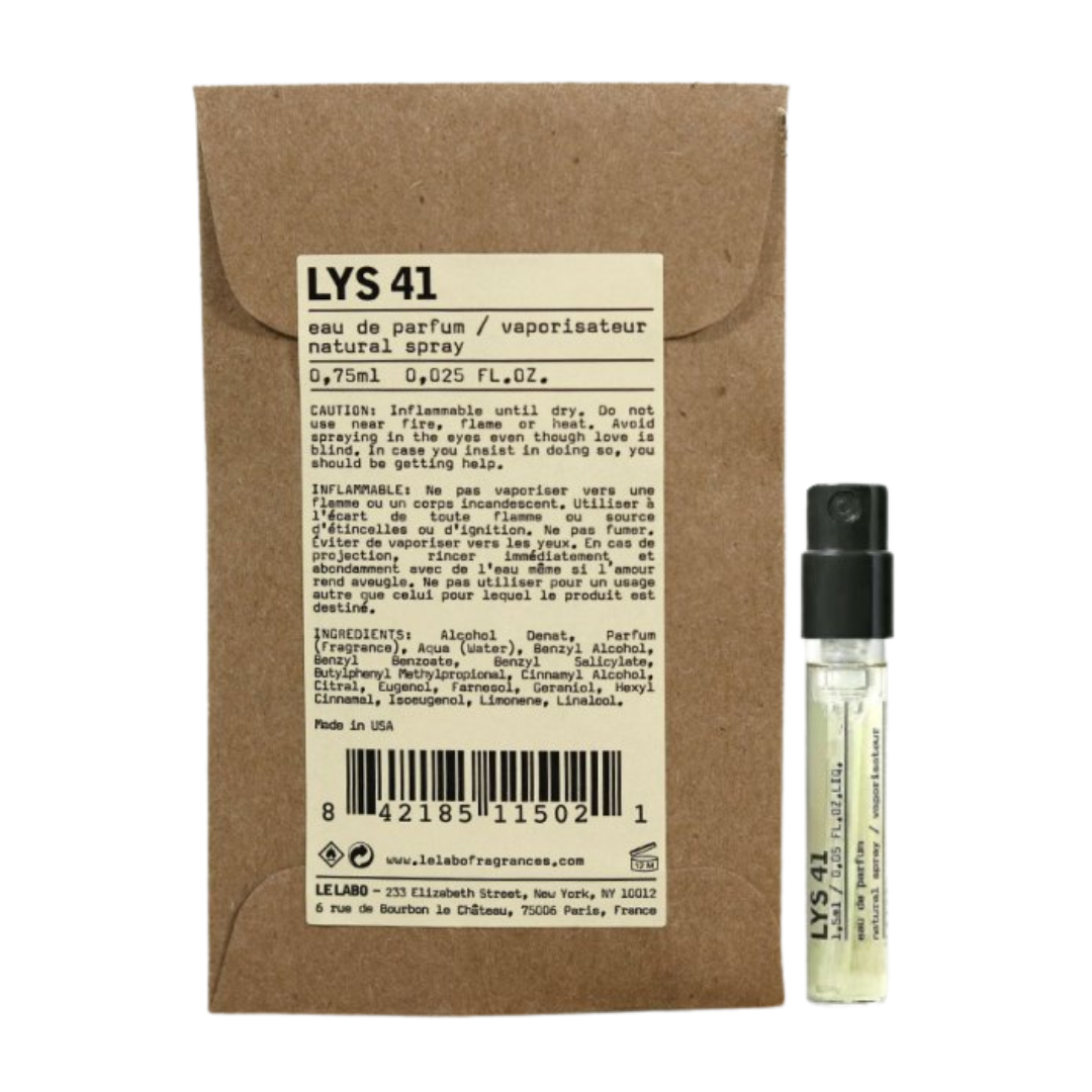 Le Labo LYS 41 EDP 0.75ML Vials – The Parent Company