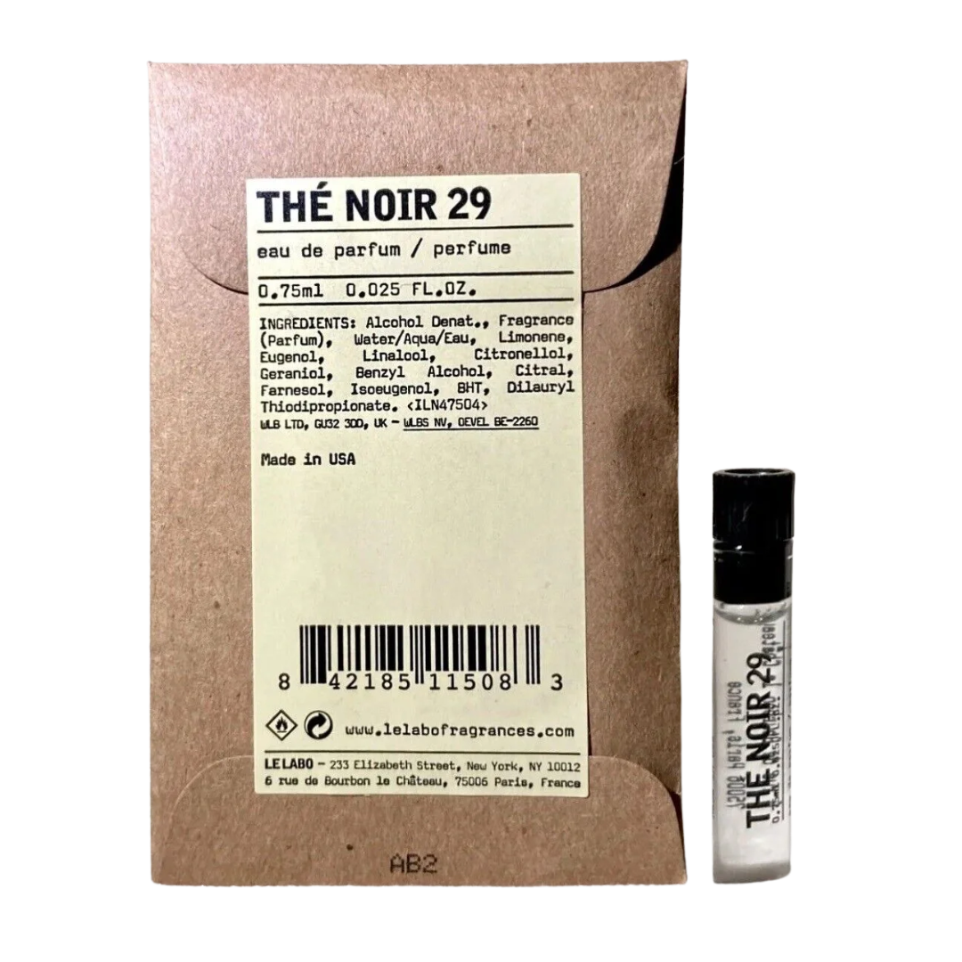 Le Labo The Noir 29 EDP 0.75ML Vials – The Parent Company
