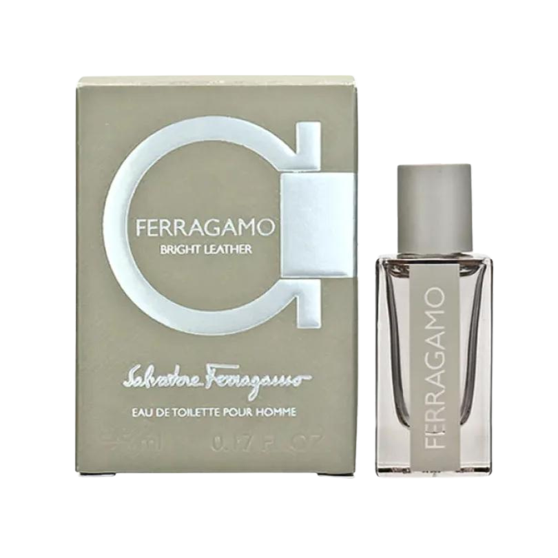 Salvatore Ferragamo Bright Leather EDT 5ML – The Parent Company